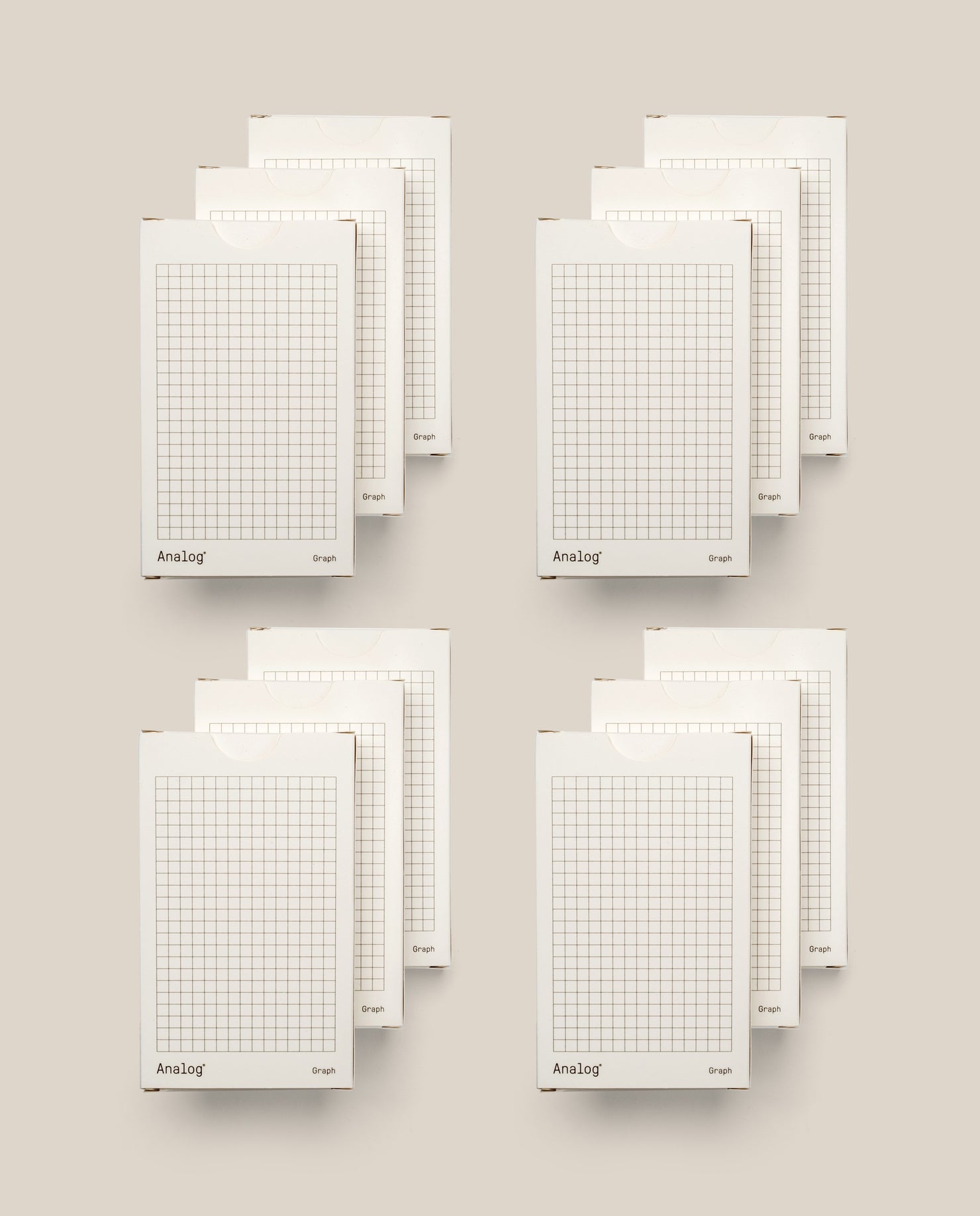 Analog - Graph Cards (12-Pack) – Ugmonk