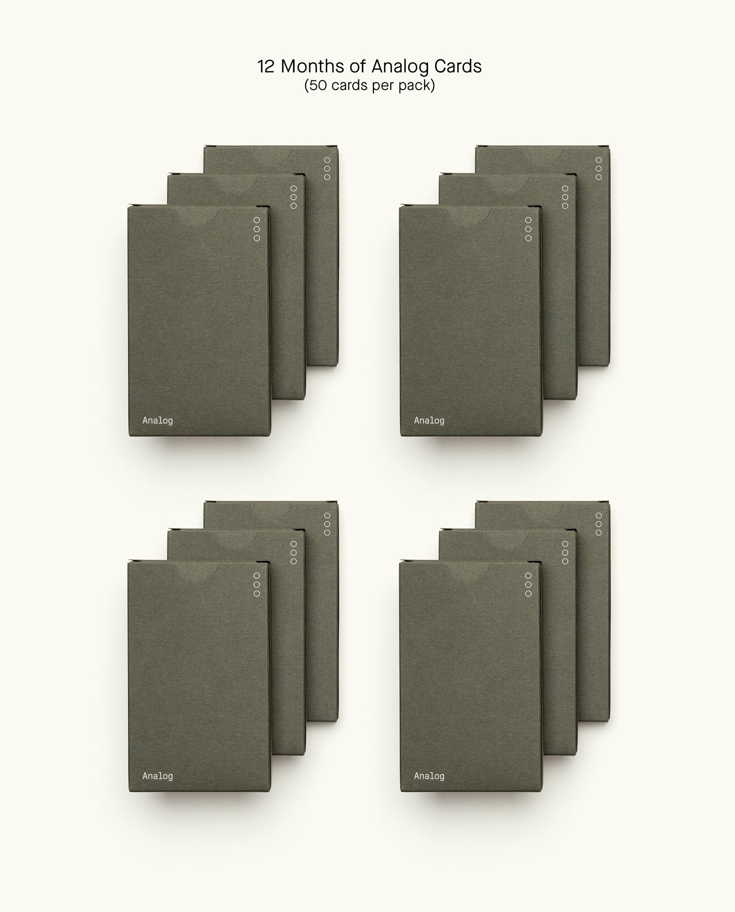 Analog Annual Kit (Walnut) – Ugmonk