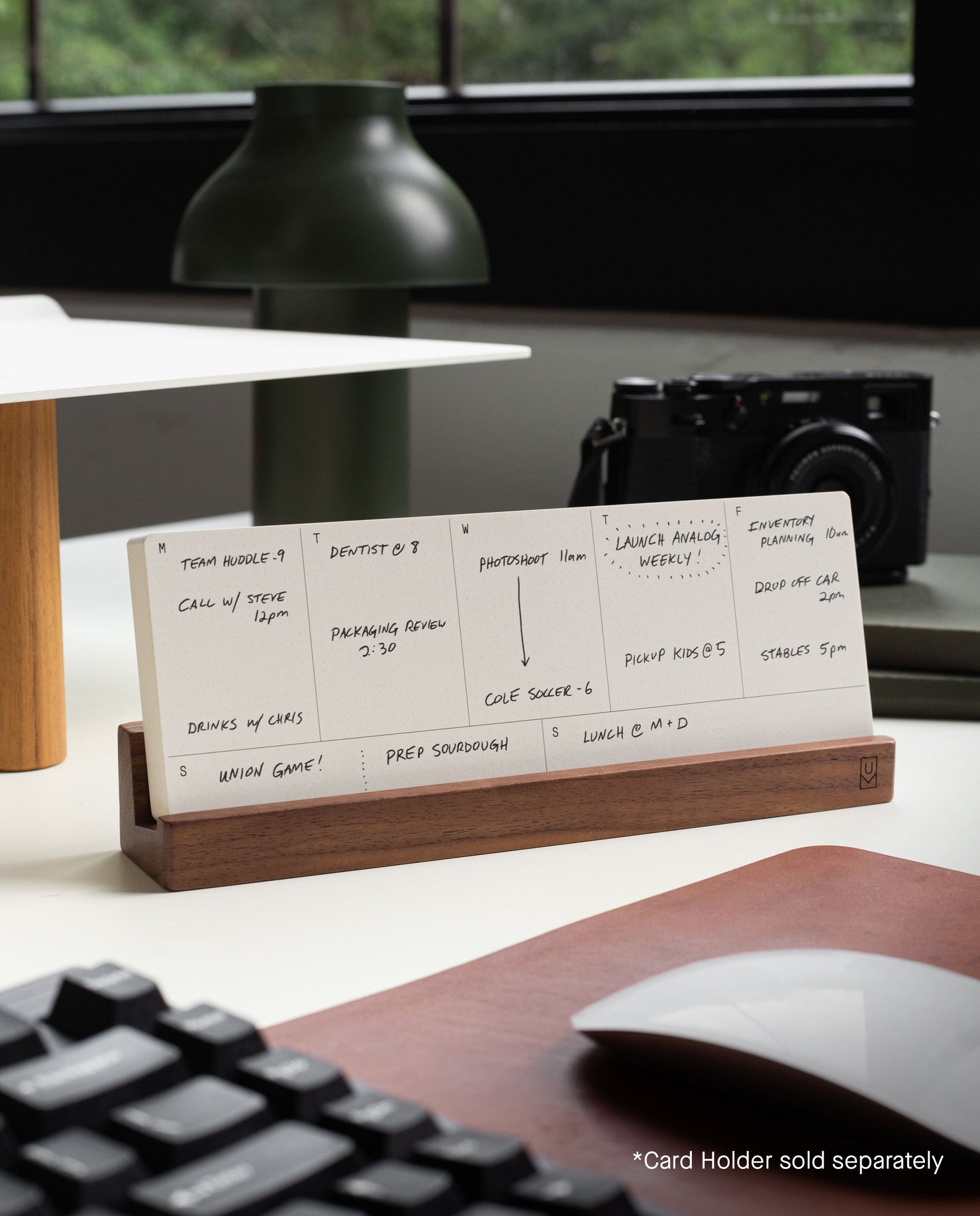 Analog Weekly Cards – Ugmonk