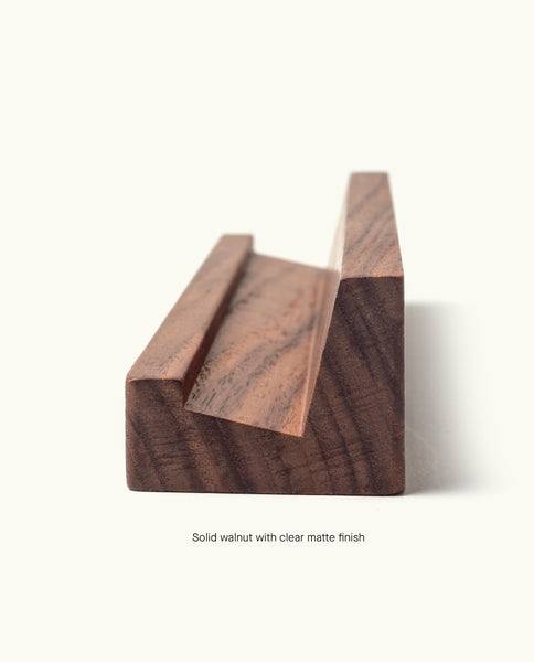 Analog Weekly Card Holder (Walnut) – Ugmonk