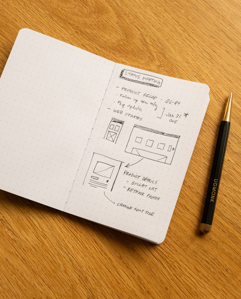 Ugmonk Pocket Notebooks - Set of 3