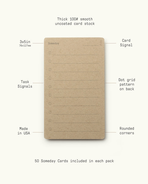 Analog - Someday Cards (3-Pack) – Ugmonk