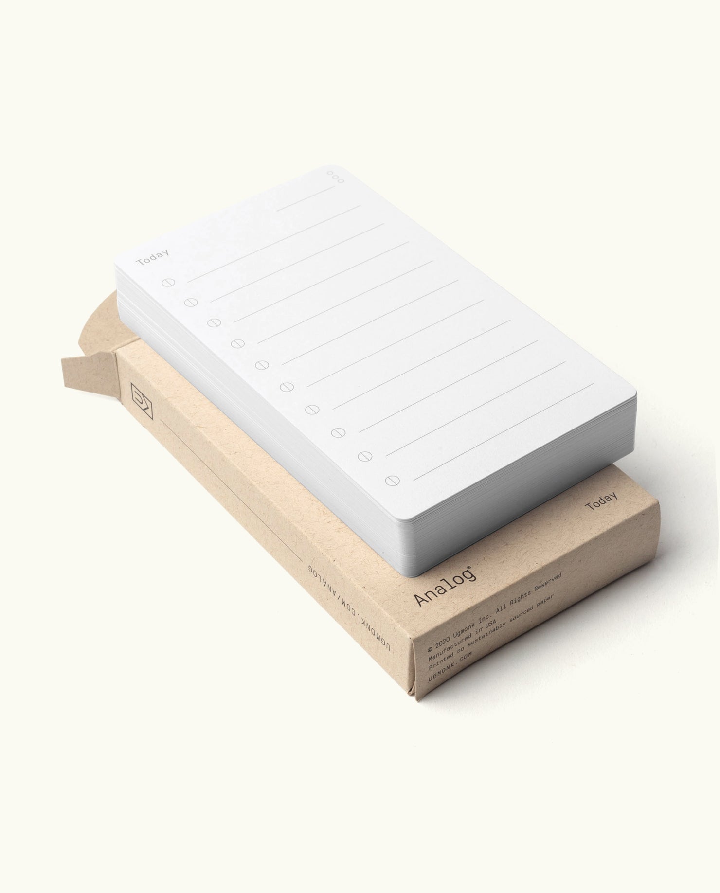 Analog - Today Cards (3-Pack) – Ugmonk