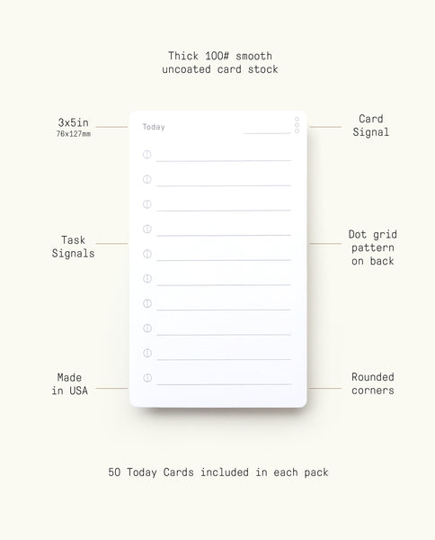 Analog - Today Cards (1-Pack) – Ugmonk