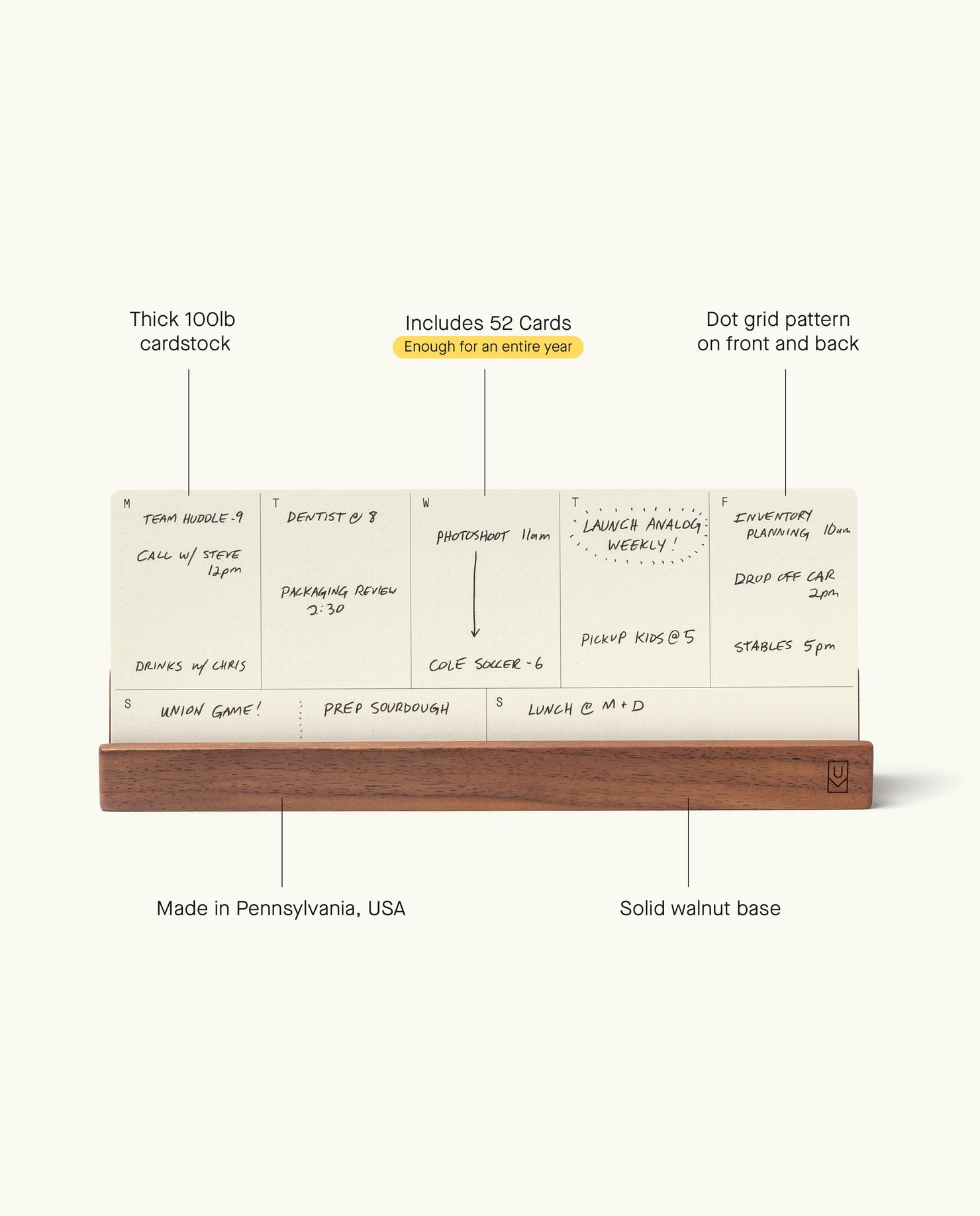 Analog Annual Kit (Walnut) – Ugmonk