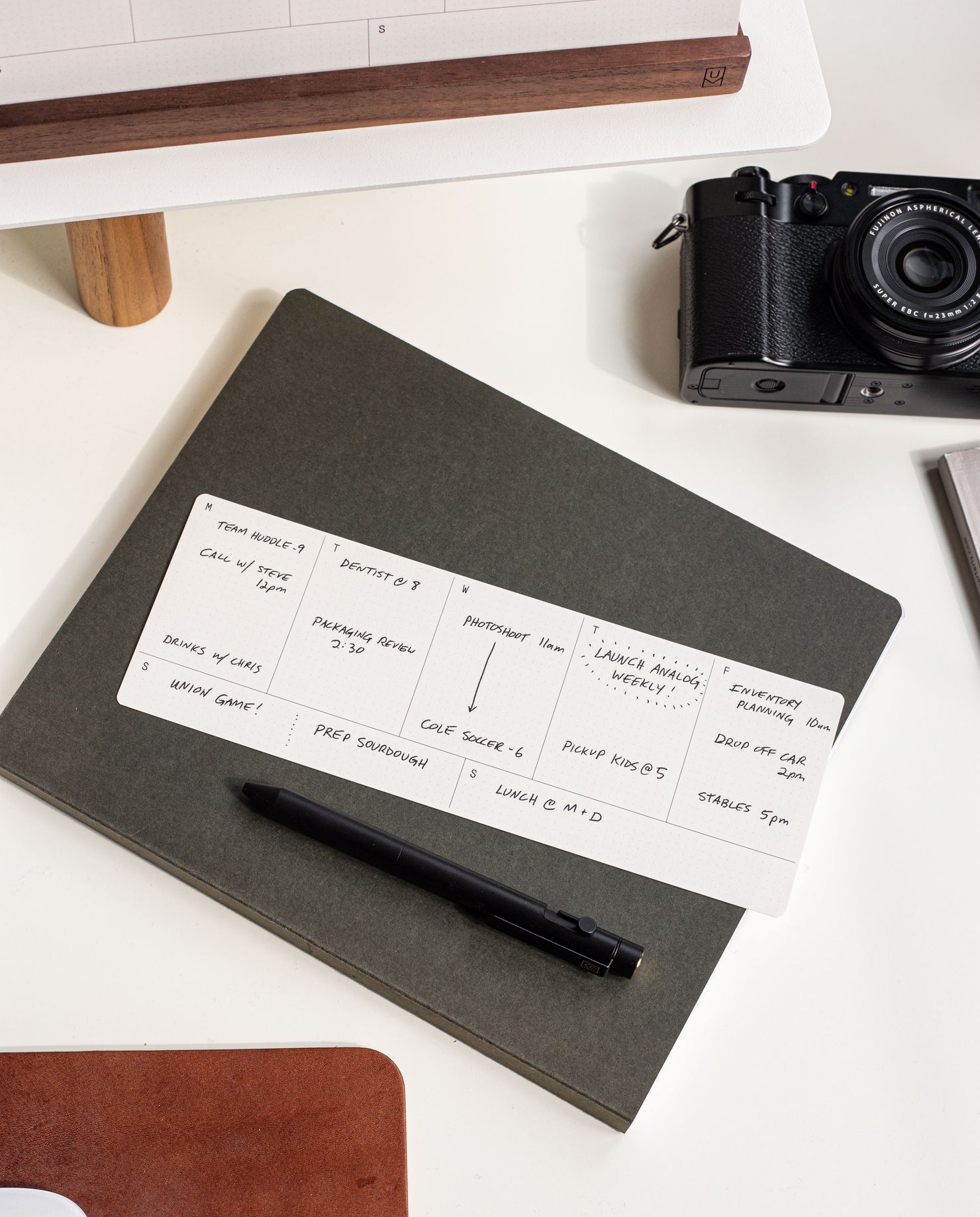 Analog Premium Weekly Kit (Walnut) – Ugmonk