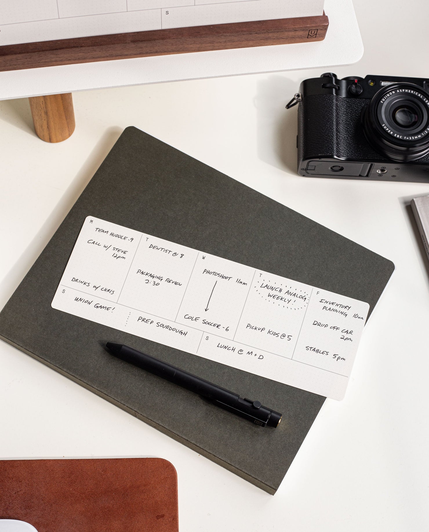 Analog Weekly Planning Kit (Maple) – Ugmonk