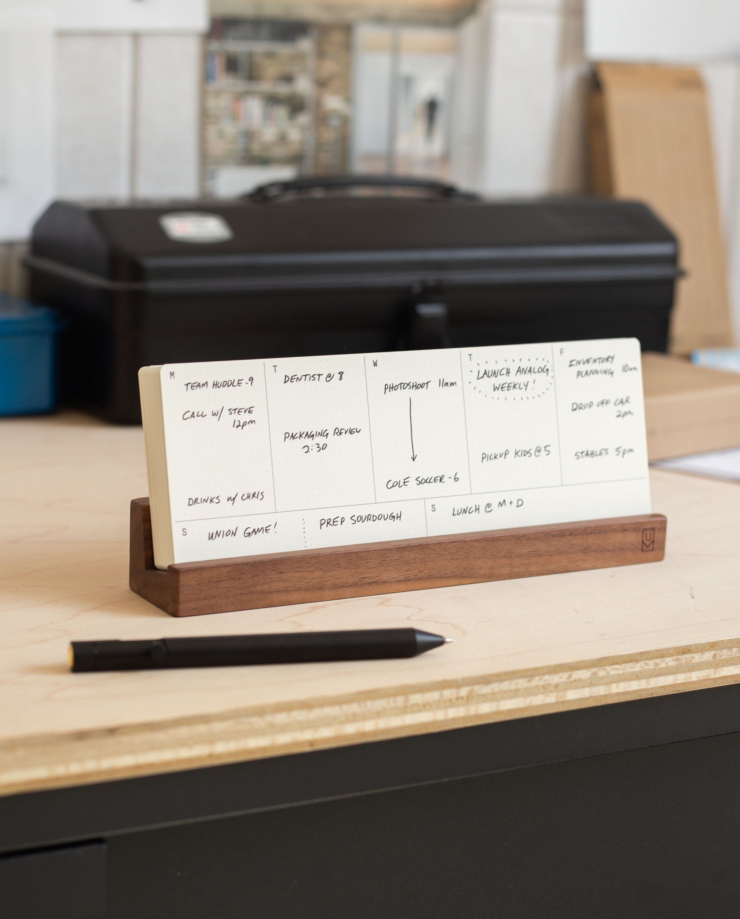 Analog Premium Weekly Kit (Walnut) – Ugmonk